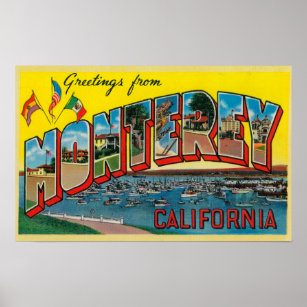 Monterey Posters & Prints | Zazzle