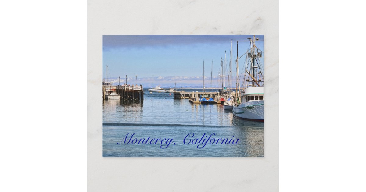 Monterey, California Postcard | Zazzle