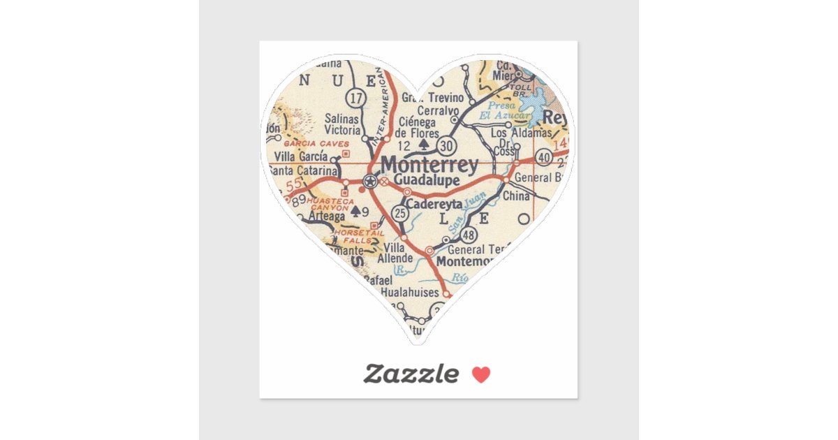 Monterrey MX Sticker | Zazzle