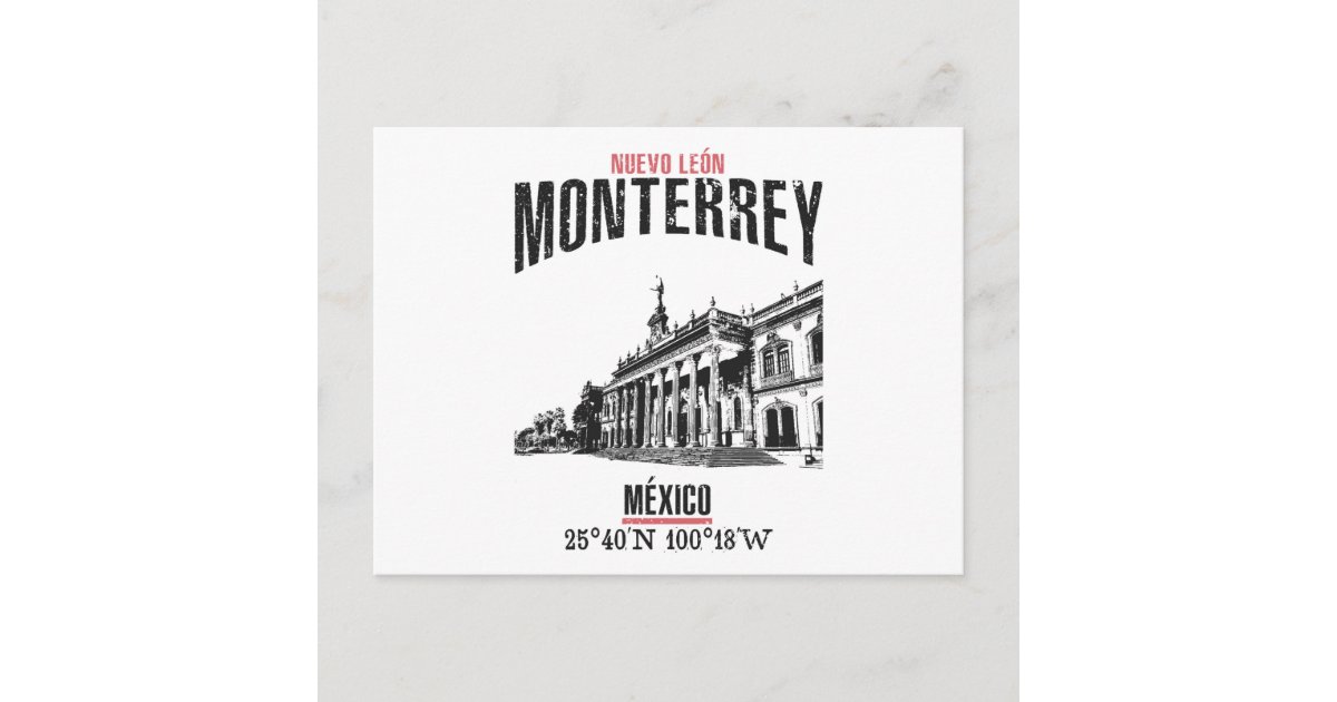 Monterrey Postcard | Zazzle