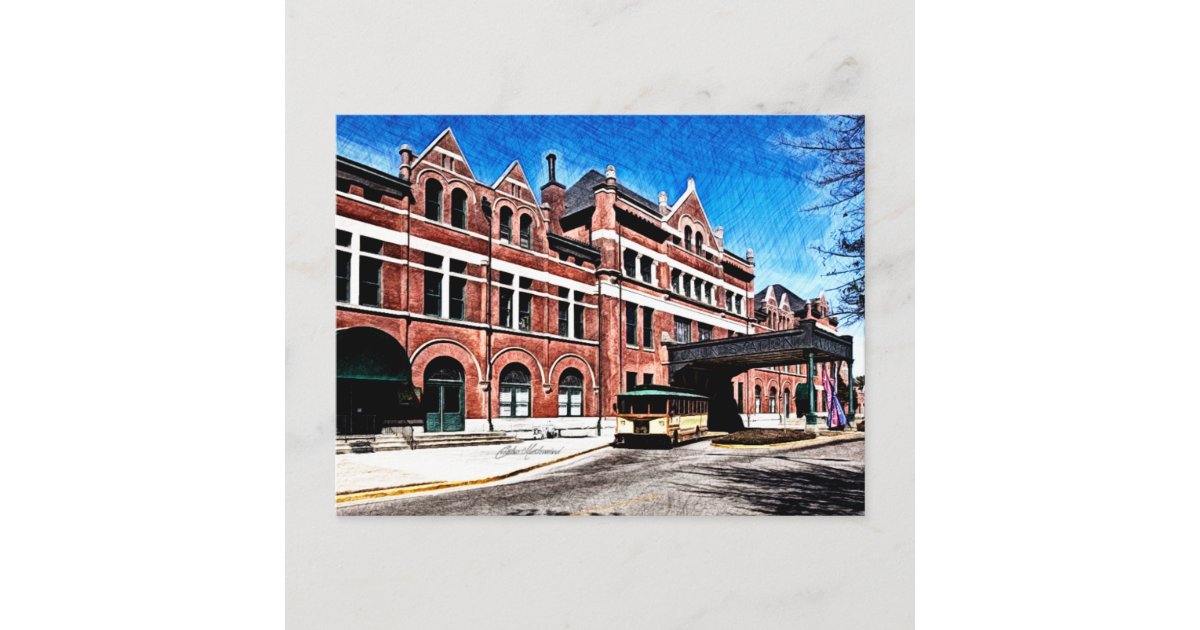 Montgomery Union Station - Montgomery, Alabama Postcard | Zazzle