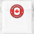 Montreal Canada Classic Round Sticker | Zazzle