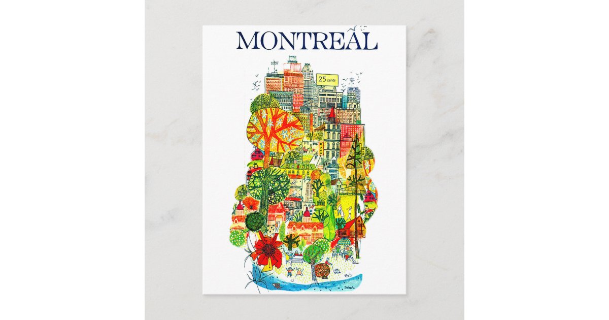 Montreal Postcard | Zazzle