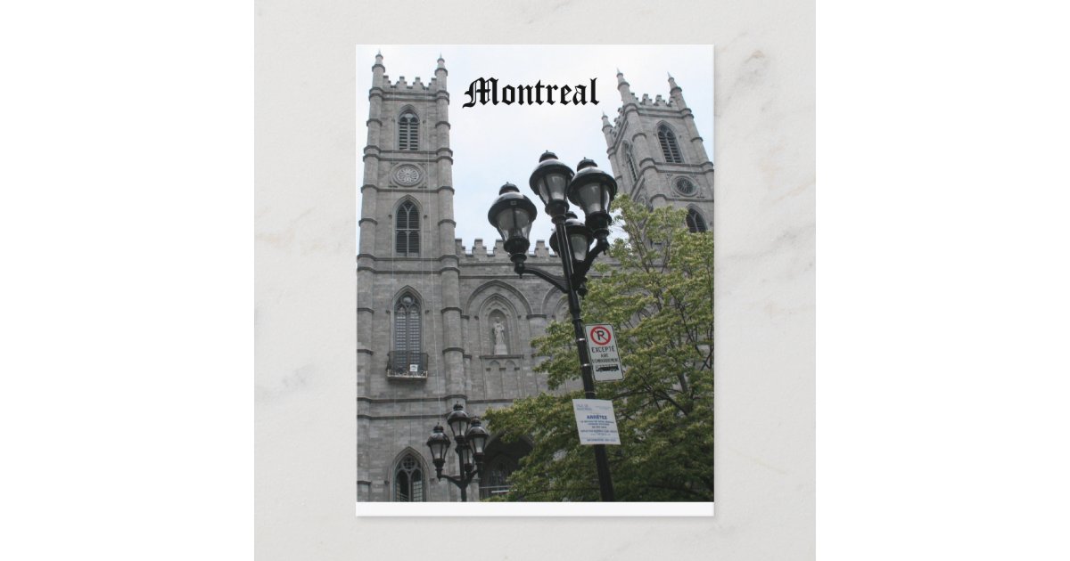 Montreal postcard | Zazzle