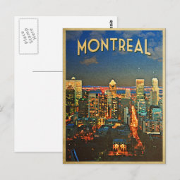 Montreal Skyline Postcard | Zazzle