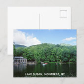 Montreat North Carolina Lake Susan Travel Photo Postcard | Zazzle