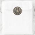 Montresor Coat of Arms Classic Round Sticker | Zazzle