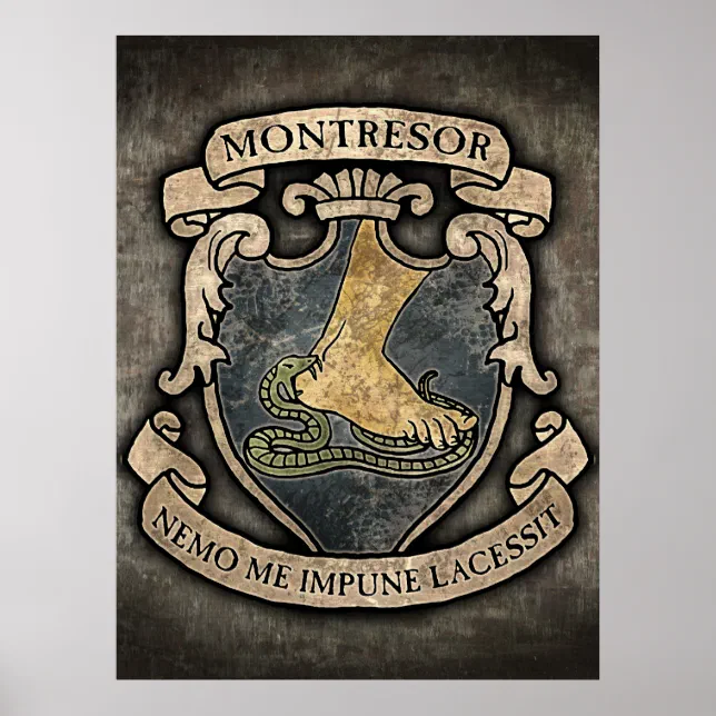 Montresor Coat of Arms Poster | Zazzle