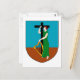 Montserrat Official Coat Of Arms Heraldry Symbol Postcard | Zazzle