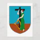 Montserrat Official Coat Of Arms Heraldry Symbol Postcard | Zazzle