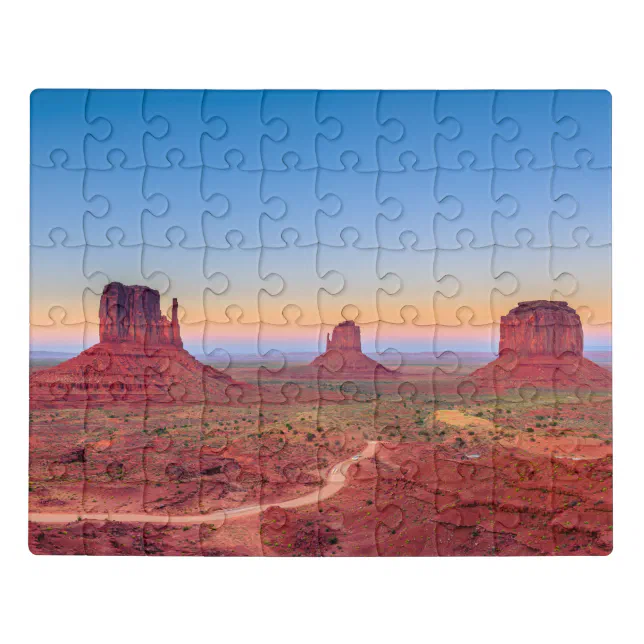 Monument Valley Grand Canyon Utah USA Sunset Jigsaw Puzzle | Zazzle