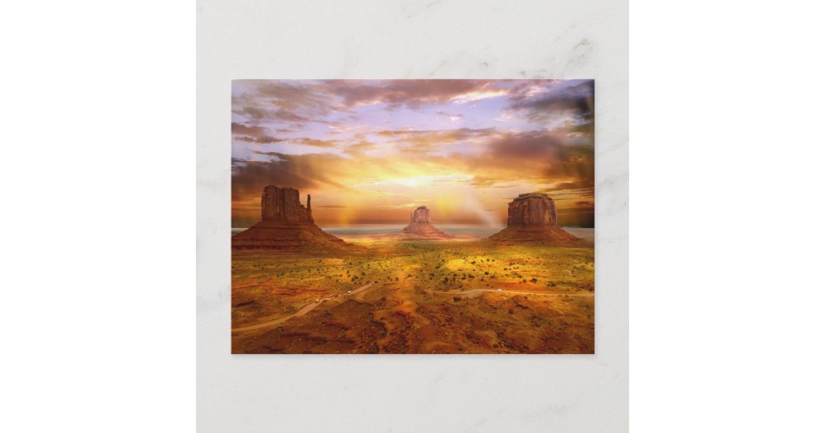 Monument Valley Postcard | Zazzle