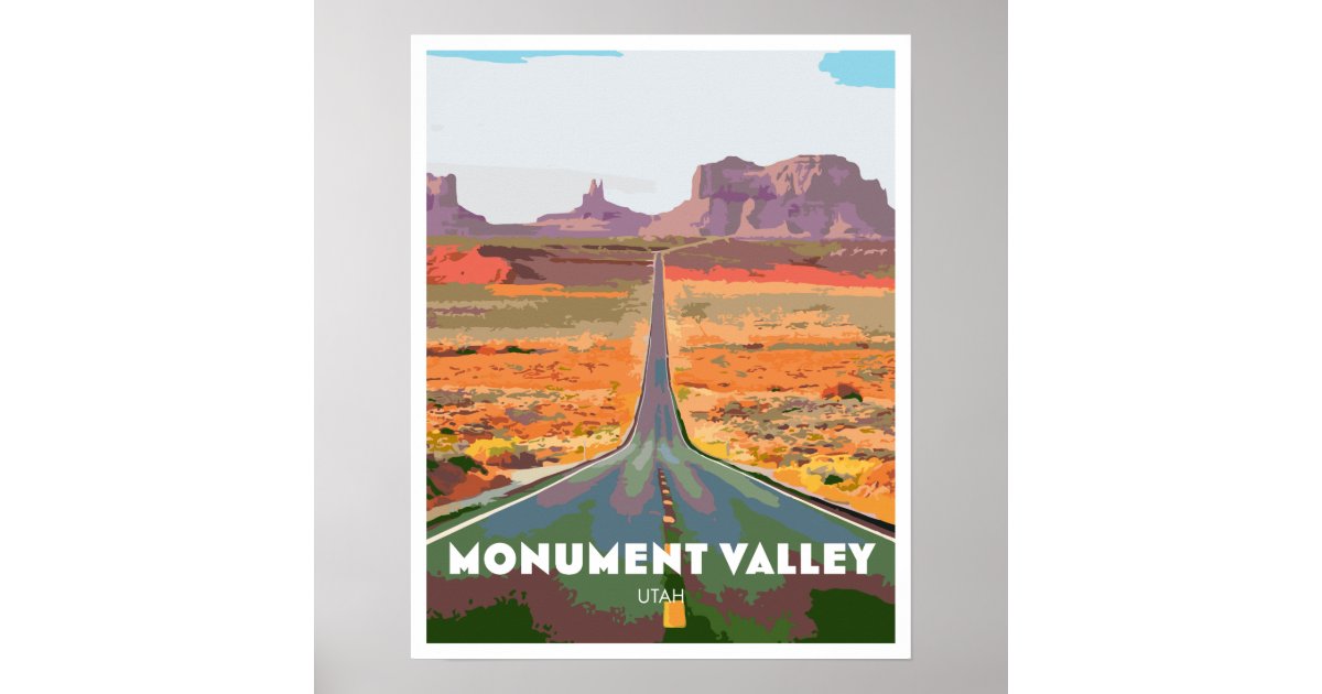 Monument Valley Poster | Zazzle