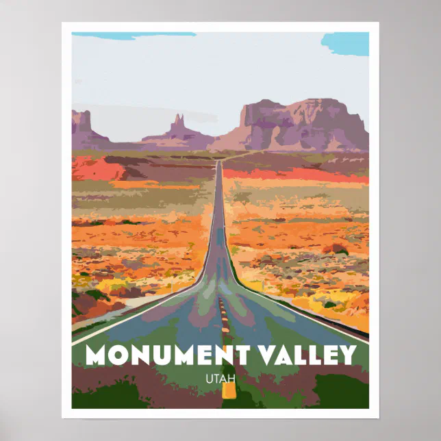 Monument Valley Poster | Zazzle