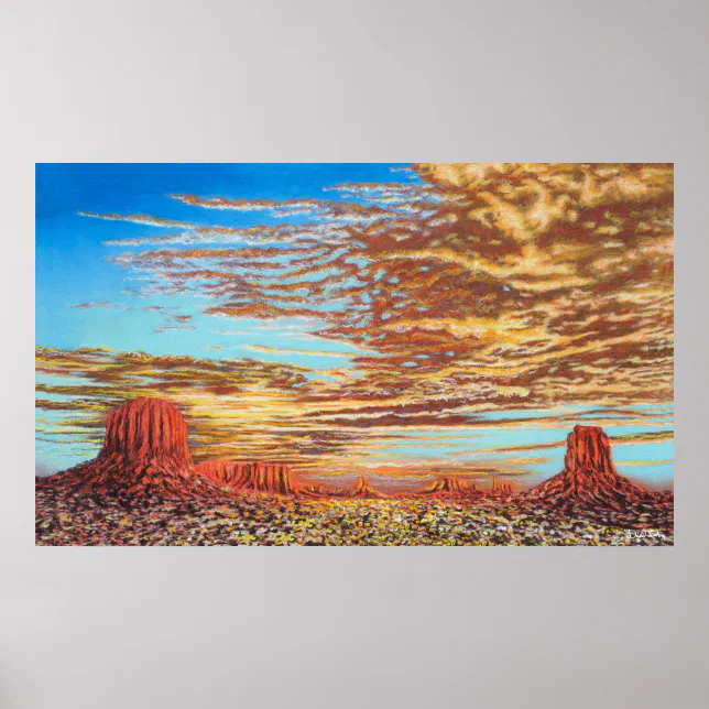 Monument Valley Poster | Zazzle