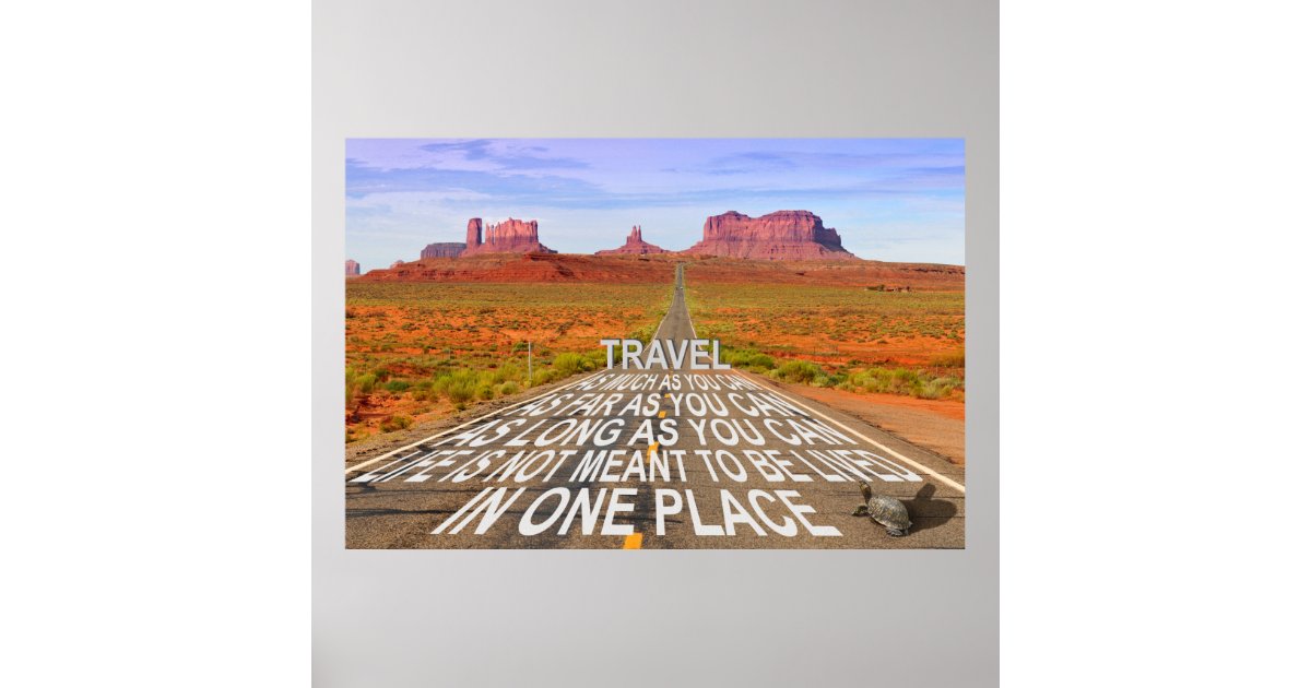 Monument Valley Travel poster | Zazzle