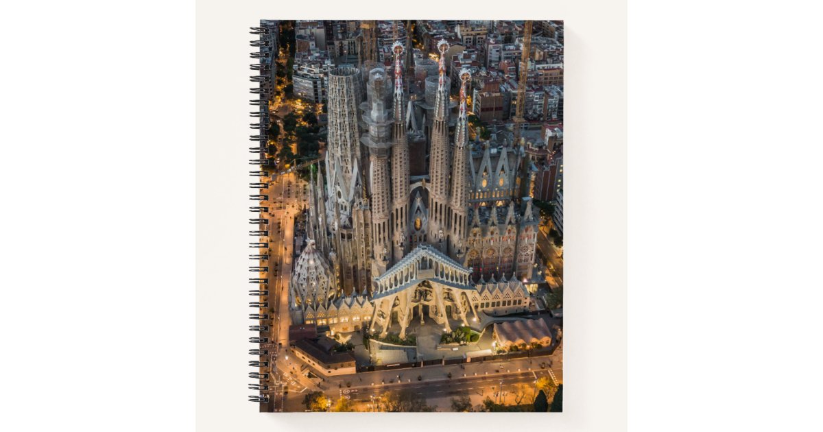 Monuments | La Sagrada Familia Notebook | Zazzle
