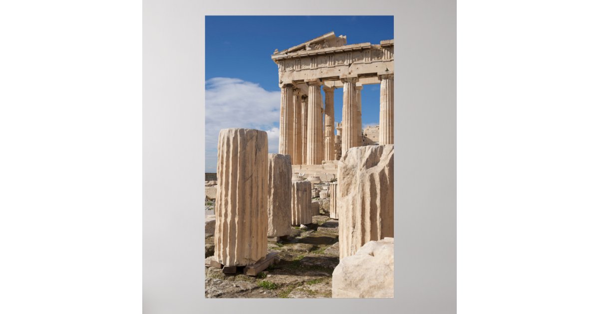 Monuments | Parthenon Acropolis Athens Greece Poster | Zazzle