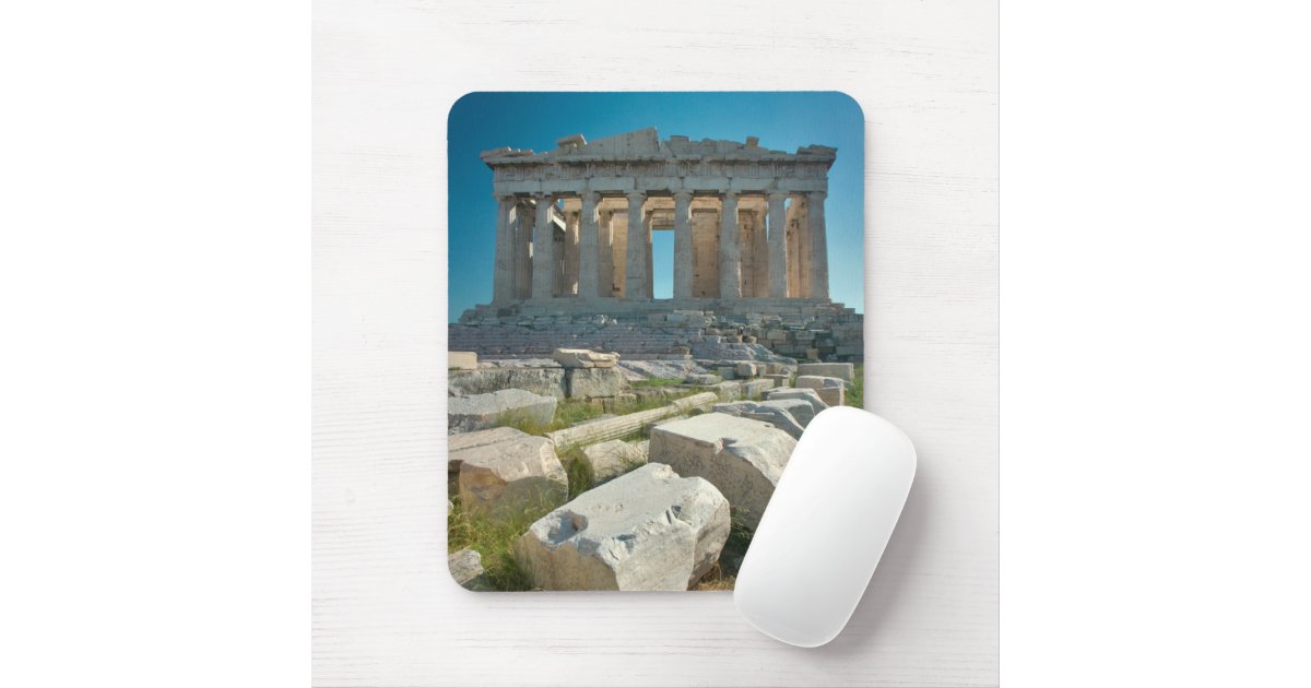 Monuments | Parthenon Athens, Greece Mouse Pad | Zazzle