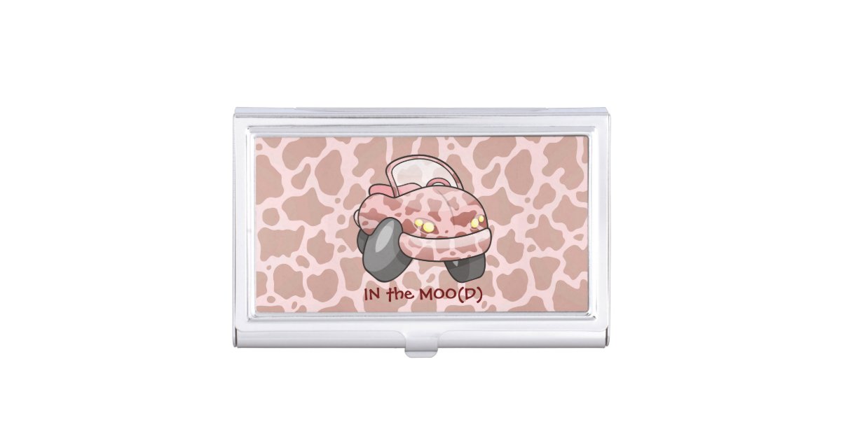 Moo Car Case For Business Cards | Zazzle