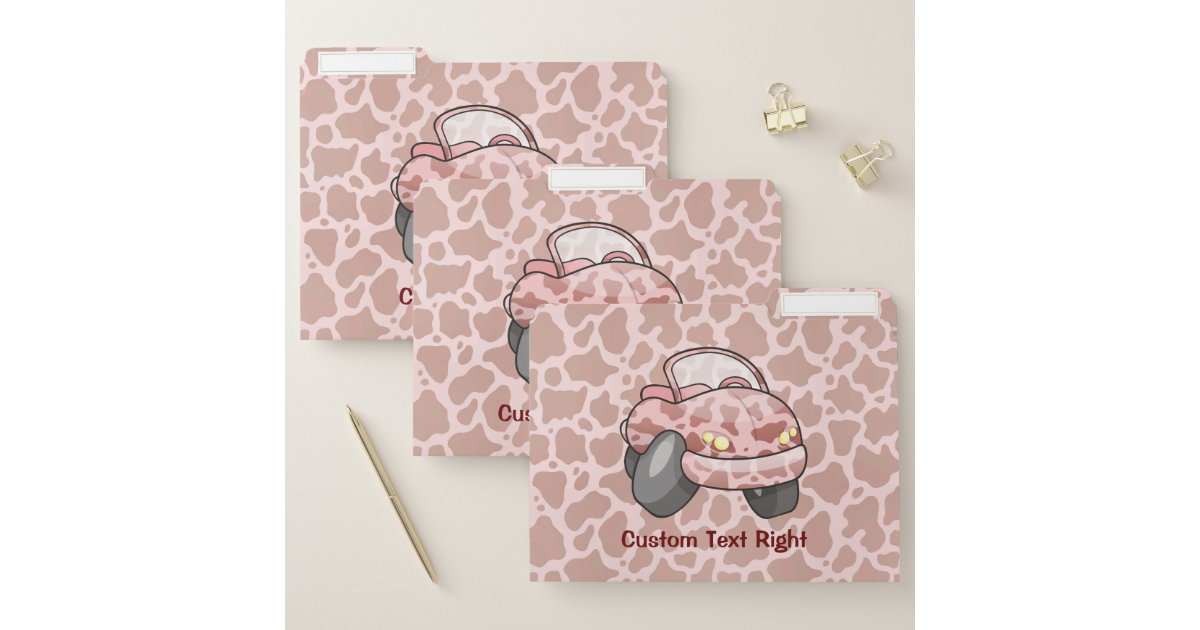 Moo Car File Folder | Zazzle