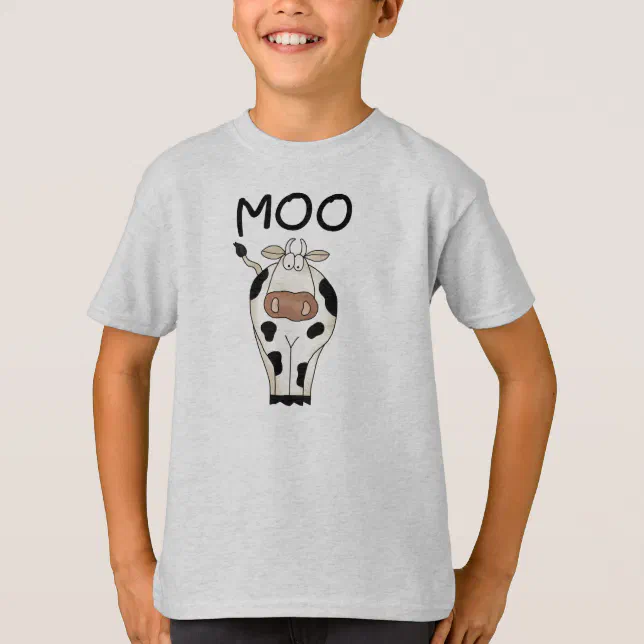 Moo Cow T-Shirt | Zazzle