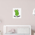 Moo-cumber Funny Veggie Cucumber Pun Poster | Zazzle