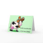 Moochas Gracias Cow Thank you Card | Zazzle