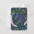 Moon Cat Goddess MoonChild Cats Note Card | Zazzle