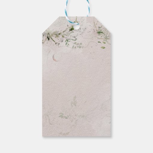 Moon Child | Boho Hippie Baby Shower Thank You Gift Tags | Zazzle