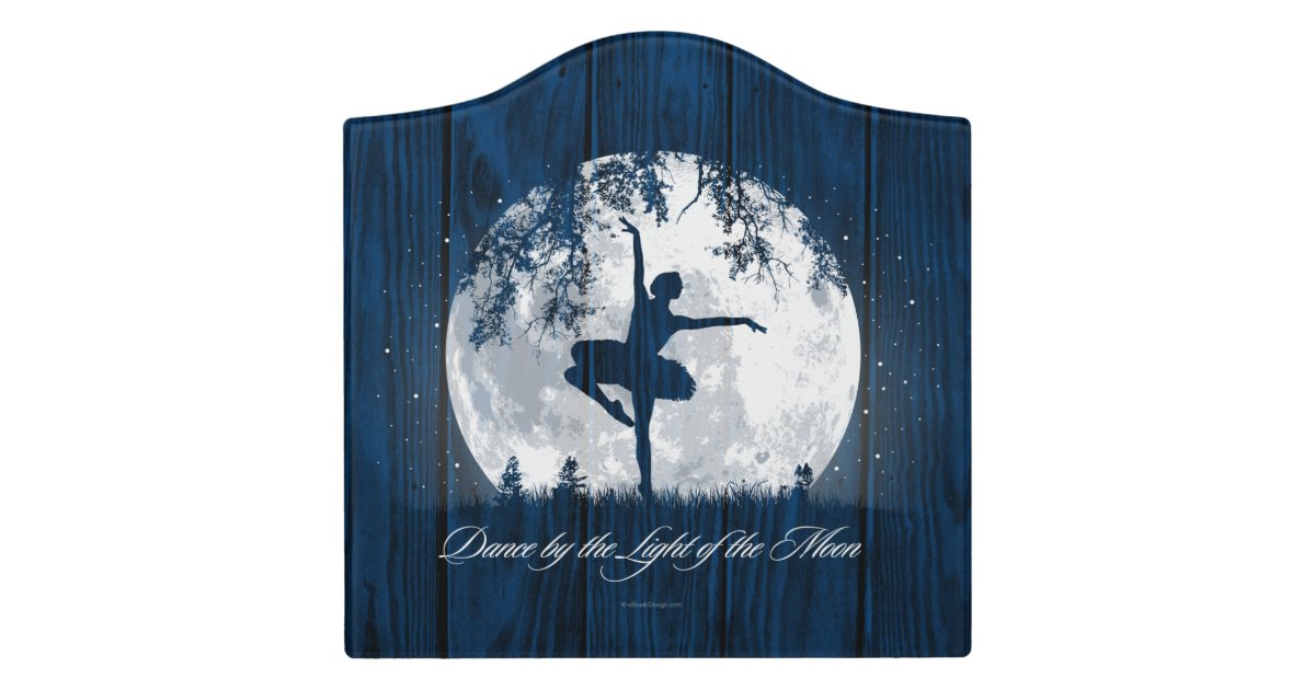 Moon Dance Door Sign | Zazzle