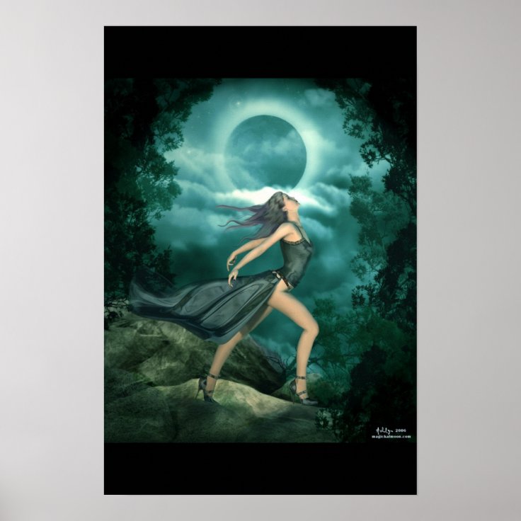 Moon Dancer Poster | Zazzle