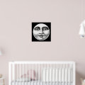 Moon Face Poster | Zazzle