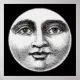 Moon Face Poster | Zazzle