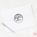 Moon Face Sticker | Zazzle