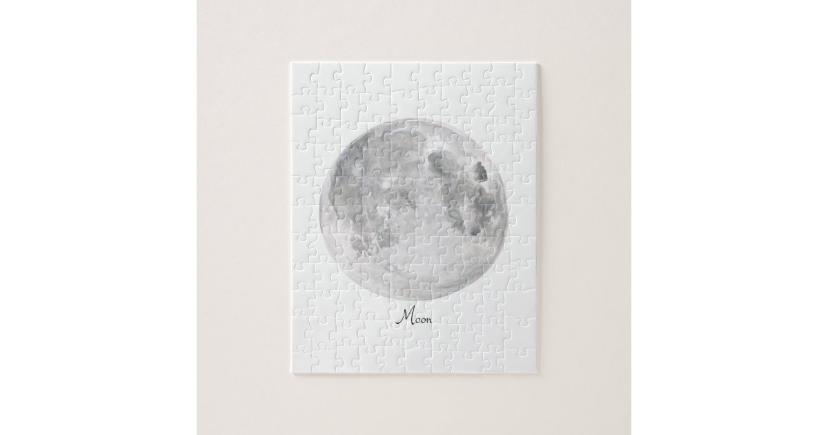 Moon Jigsaw Puzzle | Zazzle