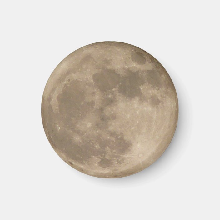 Moon Magnet Full Moon Fridge Magnets Gifts | Zazzle.com