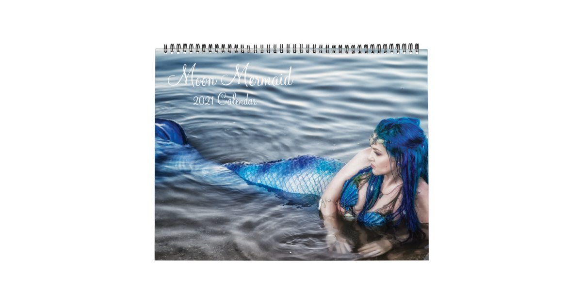 Moon Mermaid Calendar | Zazzle