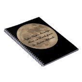Moon Notebook Custom Full Moon Journal Book Gifts | Zazzle