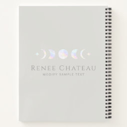 Moon Phase Notebook | Zazzle