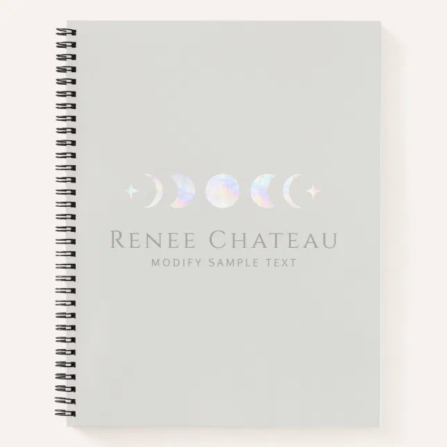 Moon Phase Notebook | Zazzle