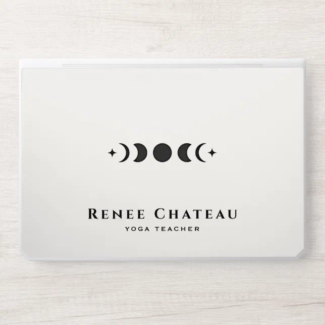 Moon Phases Astrology Yoga Teacher HP Laptop Skin | Zazzle