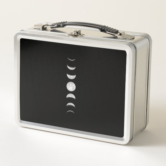 Moon Phases Cool Astronomy Metal Lunch Box | Zazzle.com