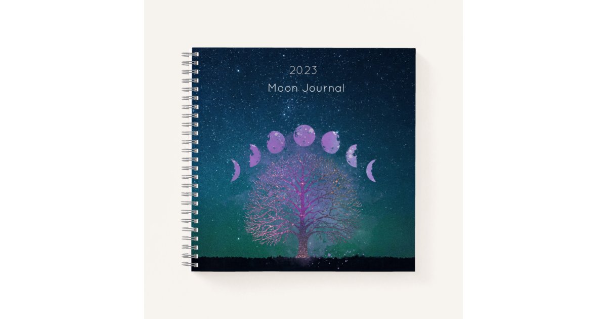 Moon Phases Journal and Sketchbook | Zazzle