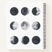 Moon Phases Notebook, Night Sky Journal | Zazzle