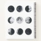 Moon Phases Notebook, Night Sky Journal | Zazzle