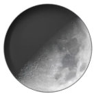 Full moon plate. Why? To freak out werewolves. Melamine Plate | Zazzle.com
