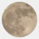 Moon Sticker Full Moon Stickers Fun Moon Gifts | Zazzle