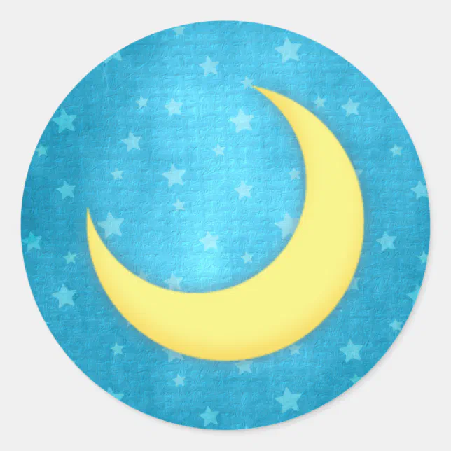 Moon Stickers | Zazzle