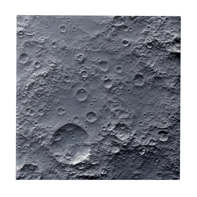 Moon Surface Tile | Zazzle